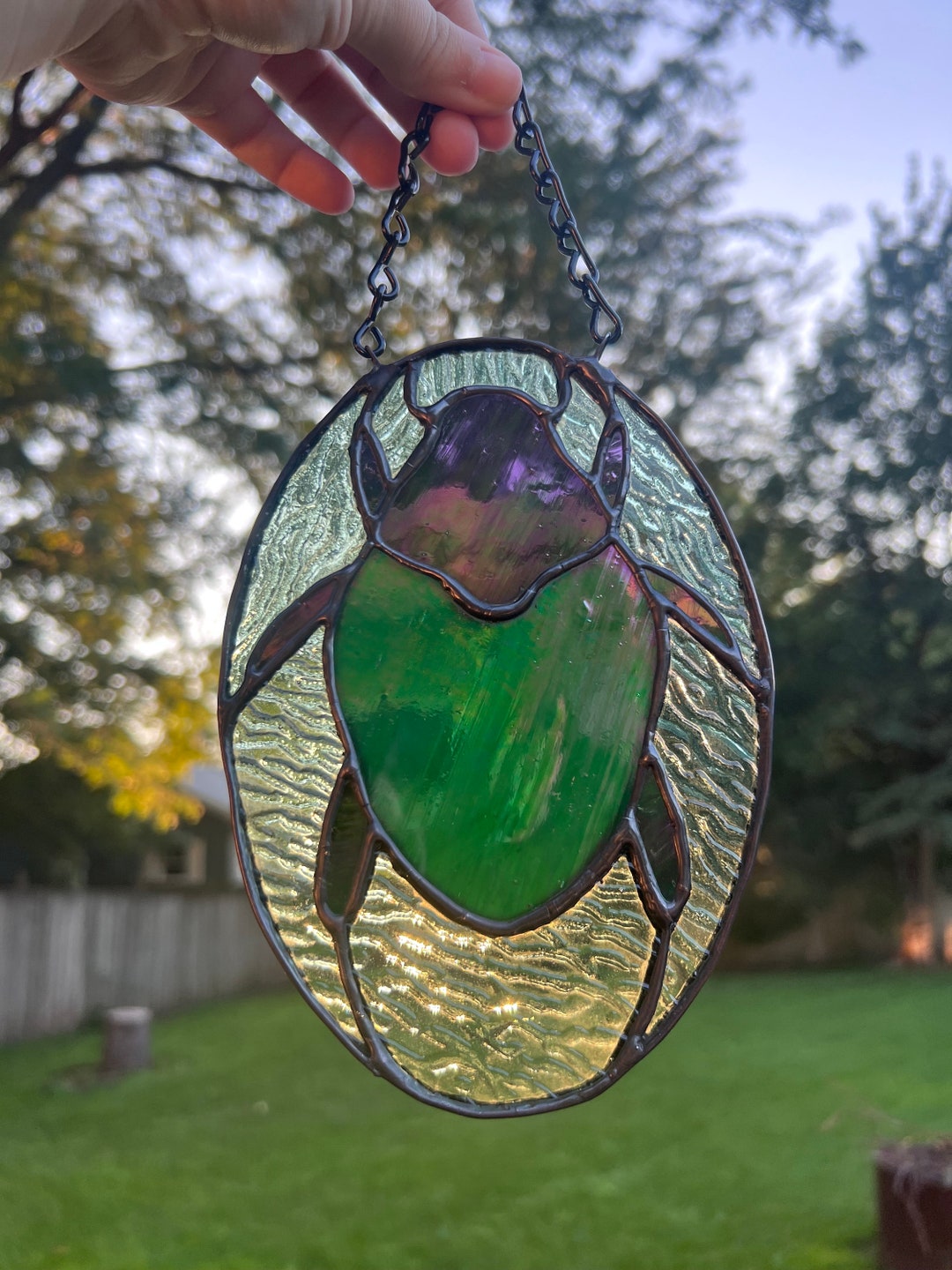 Beetle Sun Catcher - Etsy