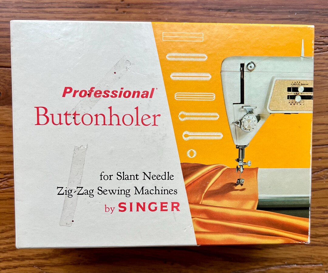 Singer Professional Buttonholer Singer Accessories Vintage Singer Maker ...