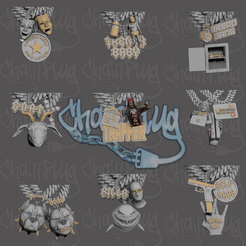 Fivem Chain Pendant - Etsy