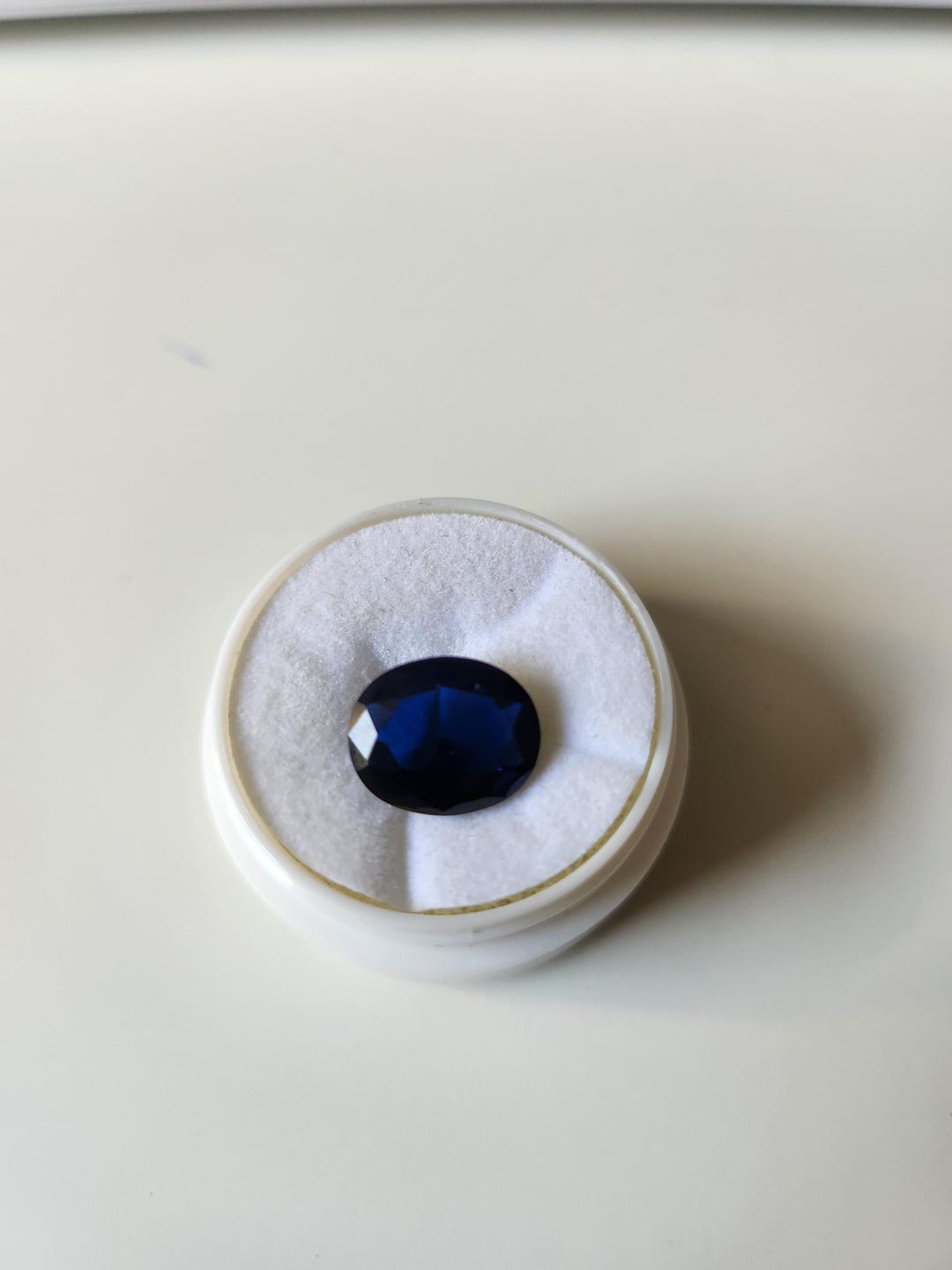 Sapphire Diplomatic Blue Ceylon Oval Shape 40% Underpriced 3.0 Cartas ...
