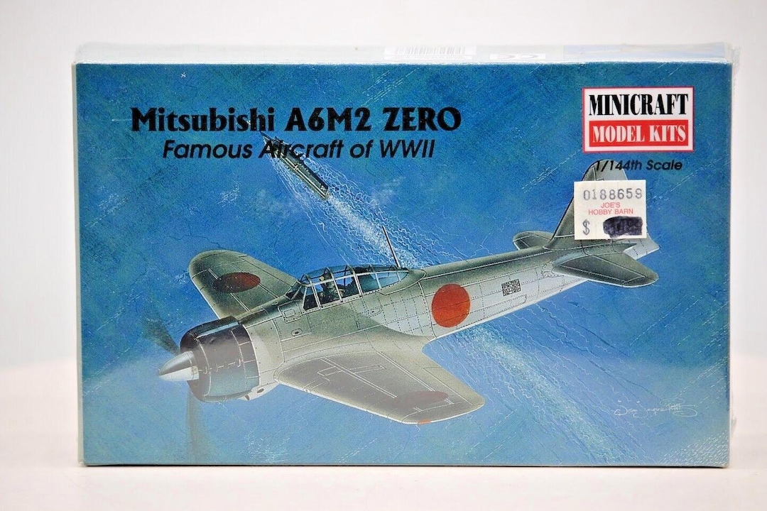 1:144 Scale Minicraft Mitsubishi A6M2 Zero Model 14416 NIB - Etsy