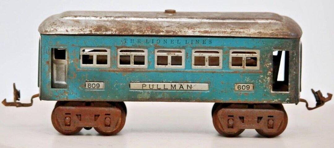 Vintage O Gauge # 609 Lionel Metal Pre War Pullman Train Car - Etsy