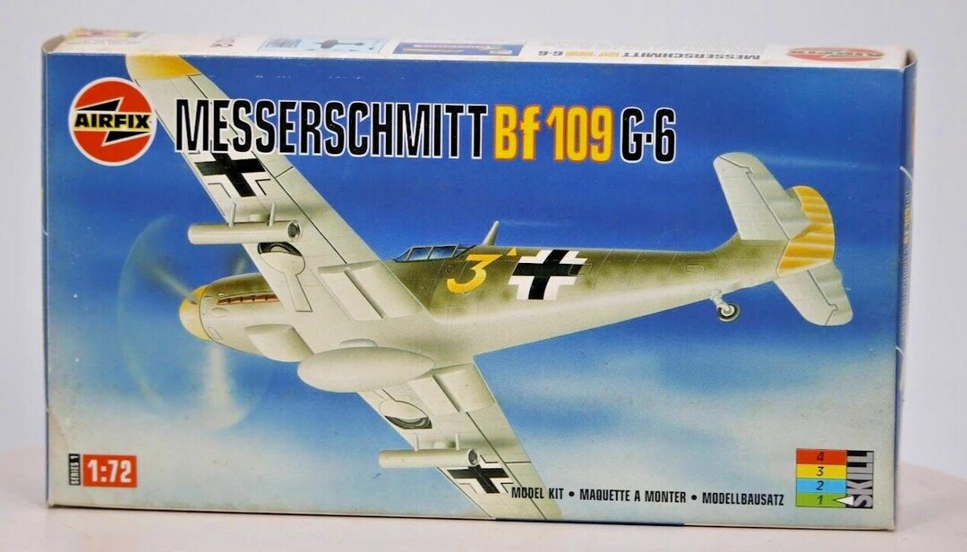 Airfix Messerschmitt Bf 109 G-6 01072 1/72 FS NEW Model Kit ‘sullys ...