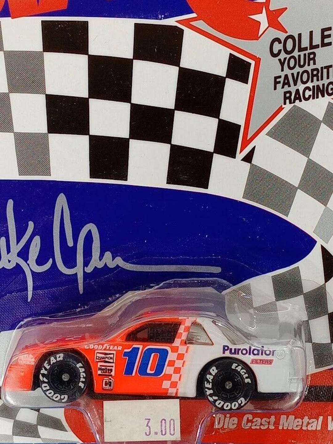 1992 Matchbox Superstars Derrike Cope #10 Puralotor Racing 1/64 Scale ...