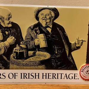 George Killian's Irish Red Beer Lager Sign 130 Years Irish Heritage ...