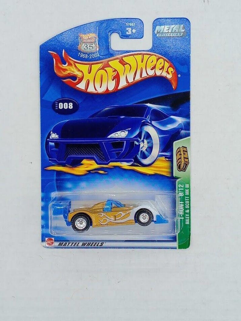 Hot Wheels Treasure Hunts Riley & Scott MK III Limited Edition #8 of 12 ...