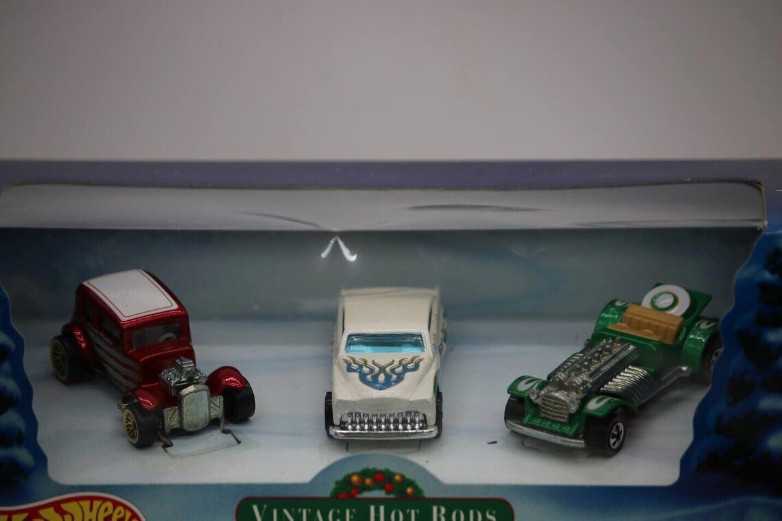 2000 Hot Wheels Vintage Hot Rod Set 3 Car Limited Edition - Holiday ...