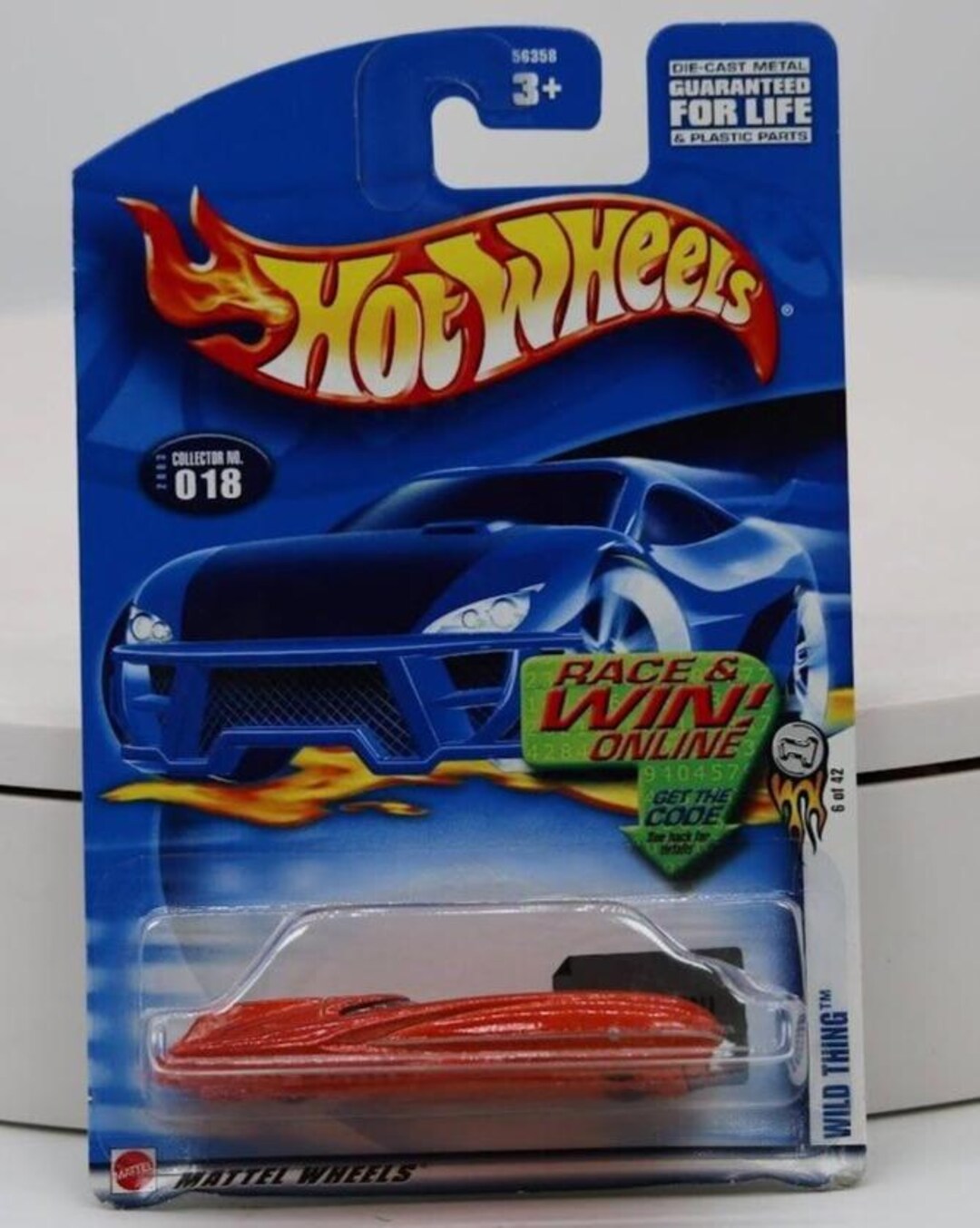 2003 Hot Wheels Collector #018 Wild Thing Orange 6/42 56358 NIP 1:64 ...