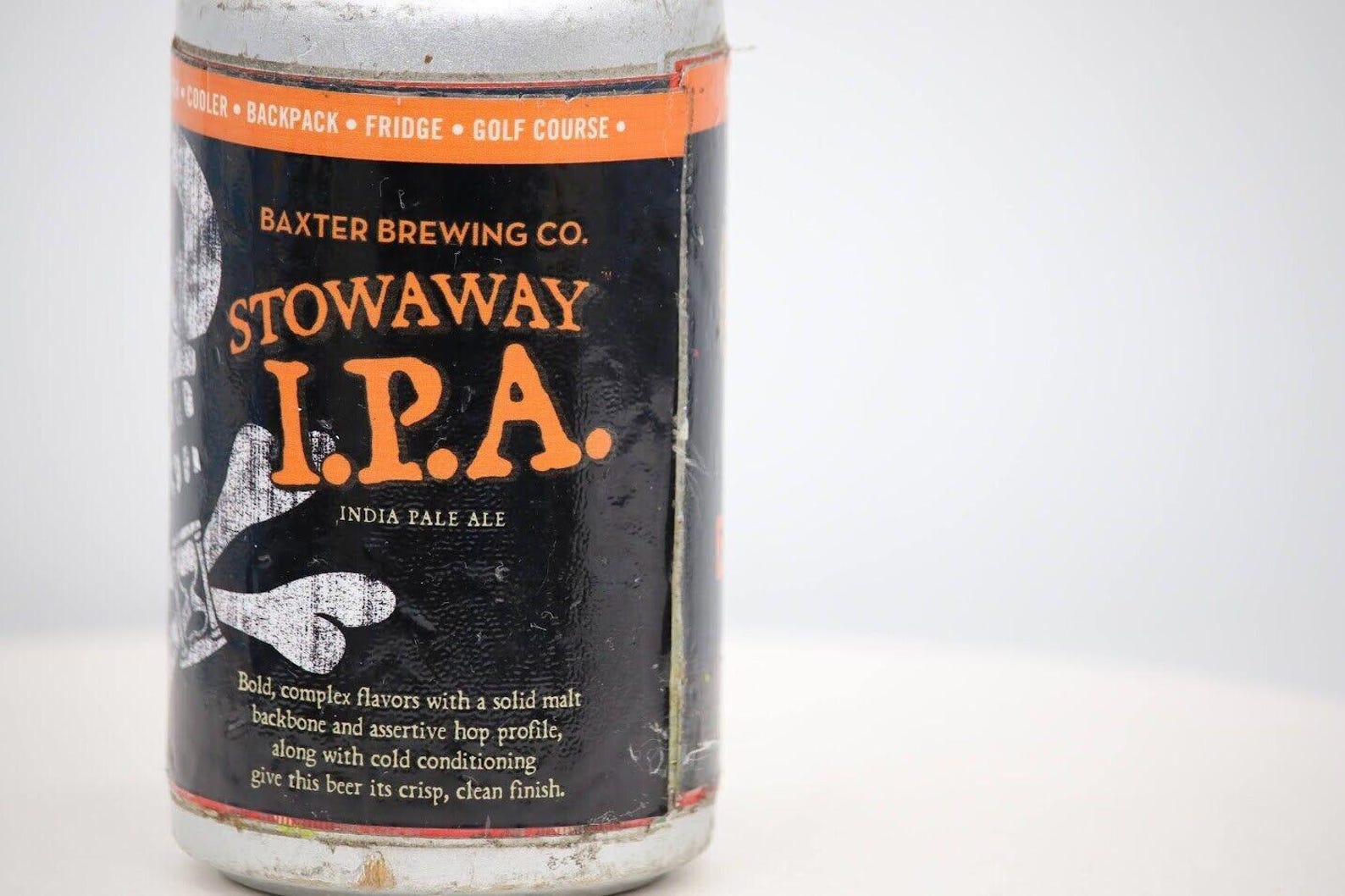 Baxter Brewing Company Stowaway IPA Beer Can Tap Handle Bar - Etsy