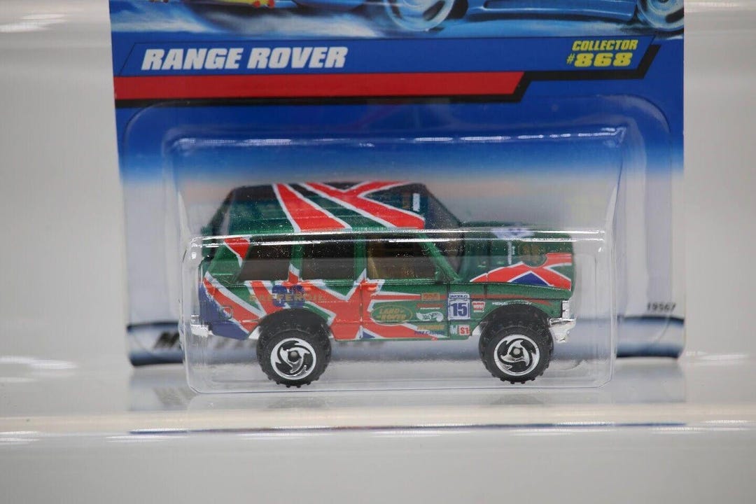 1997 Vintage Hot Wheels Collector #868 RANGE ROVER Green W/chrome RZR ...