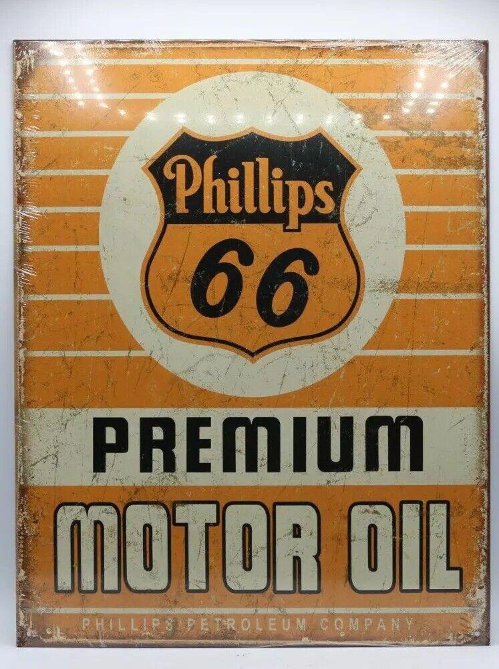 Phillips Premium Route 66 Motor Oil Tin Sign "12.5x16" New in Plastic / Metal - Etsy