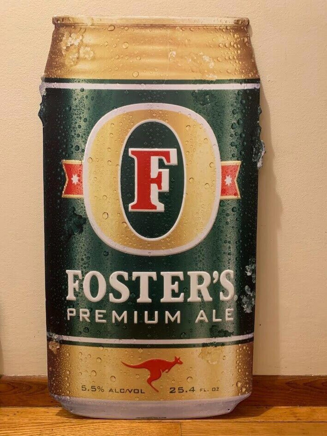 FOSTER'S Special Bitter Australian Beer Metal Sign Man Cave 35." X 18.5 ...