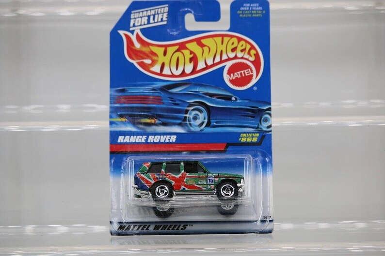 1997 Vintage Hot Wheels Collector #868 RANGE ROVER Green W/chrome RZR ...