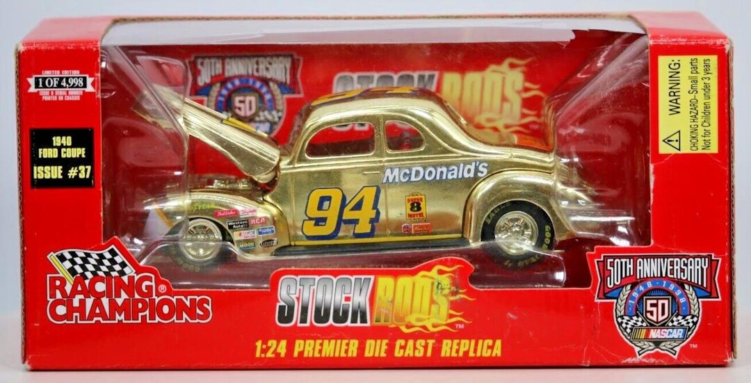 Bill Elliott Stock Rods 50th Anniversary Limited Ed. 1940 Ford Coupe ...