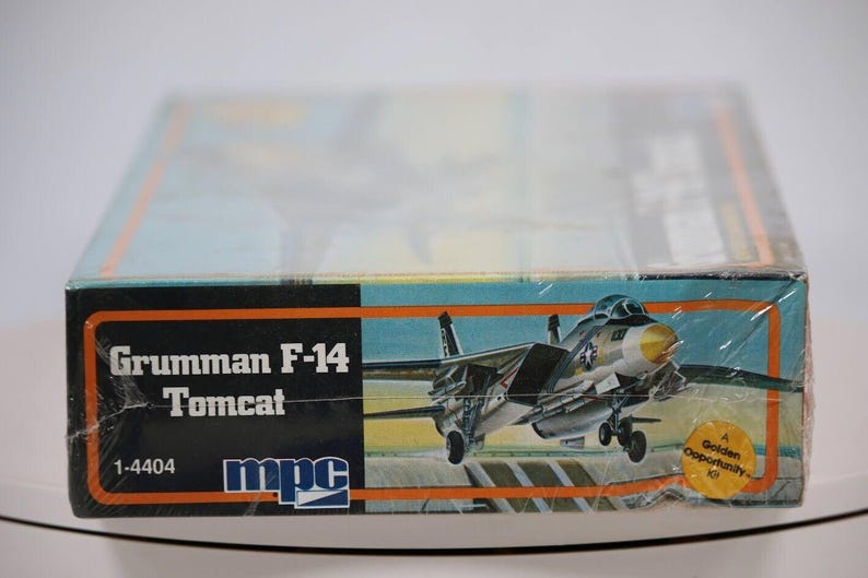1/72 MPC Grumman US Navy F-14 TOMCAT Jet Fighter Plastic Model Kit 4404 ...