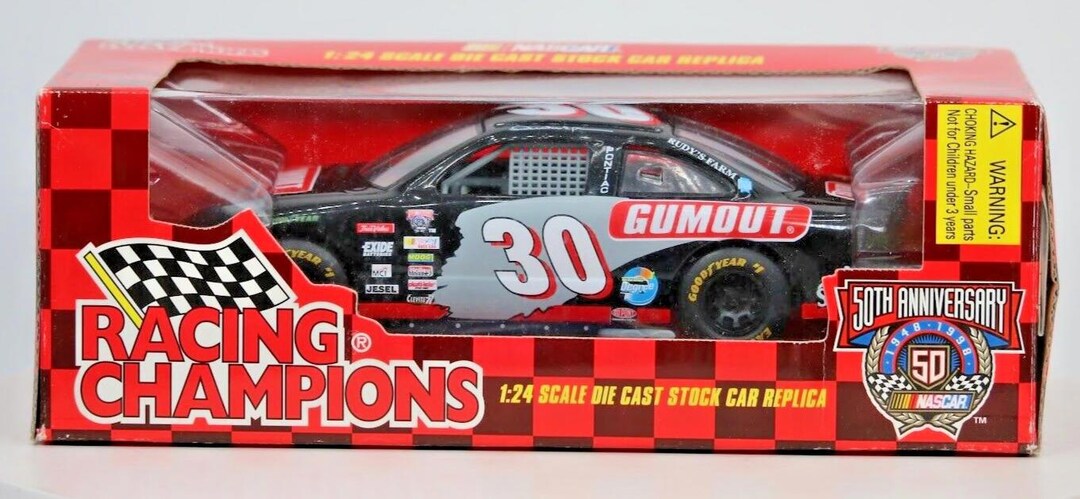 50th Anniversary Racing Champions 1:24 Gumout #30 Nascar New - Etsy