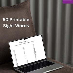 Printable Sight Words Flashcards: Set of 50, Homeschool Reading ...