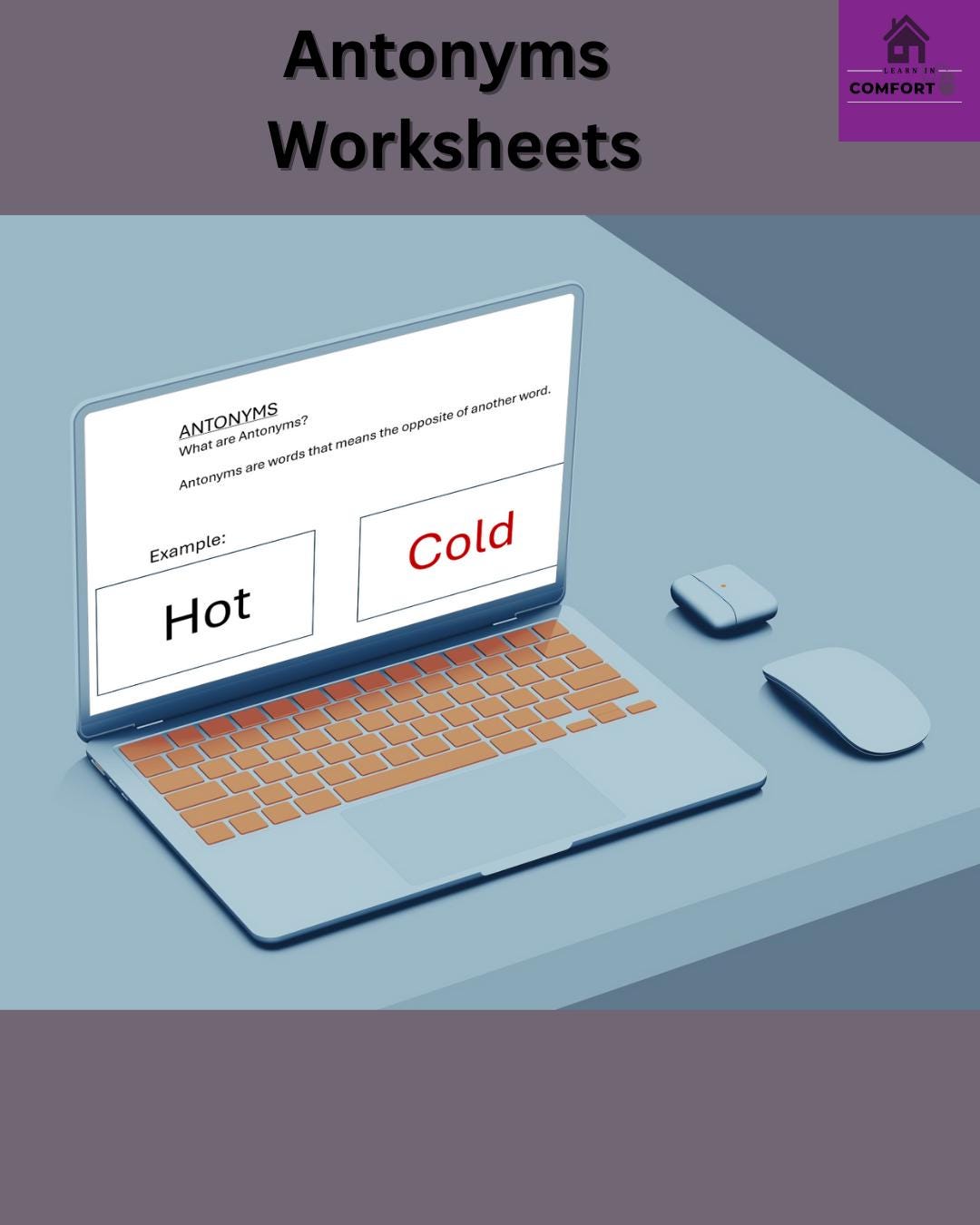 Educational Antonym Digital Worksheets, Vocabulary Practice, Online ...