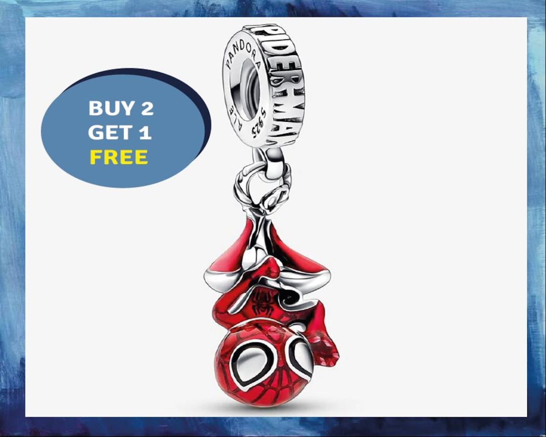 Marvel Hanging Spider Man Dangle Charm,charms for Bracelet,girl Dangle ...