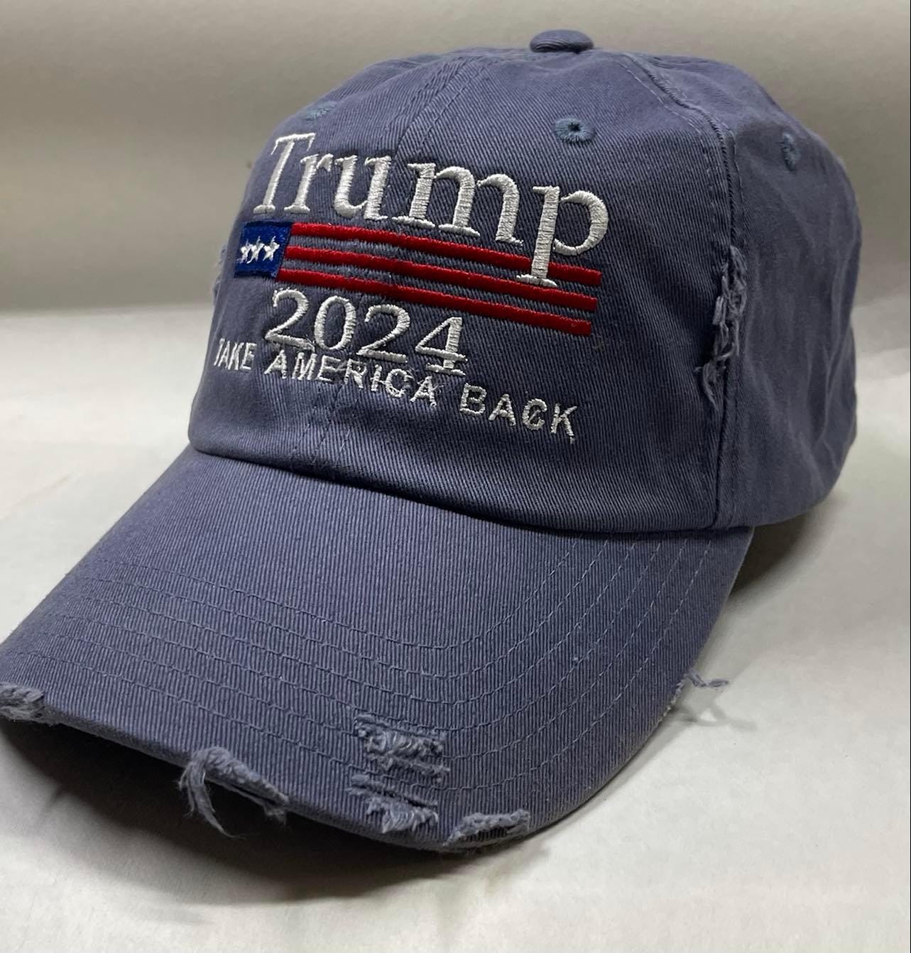Distressed Trump 2024 Baseball Cap - Etsy