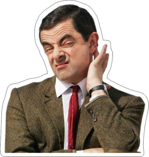 Mr. Bean, Vinyl Decal Sticker - Etsy