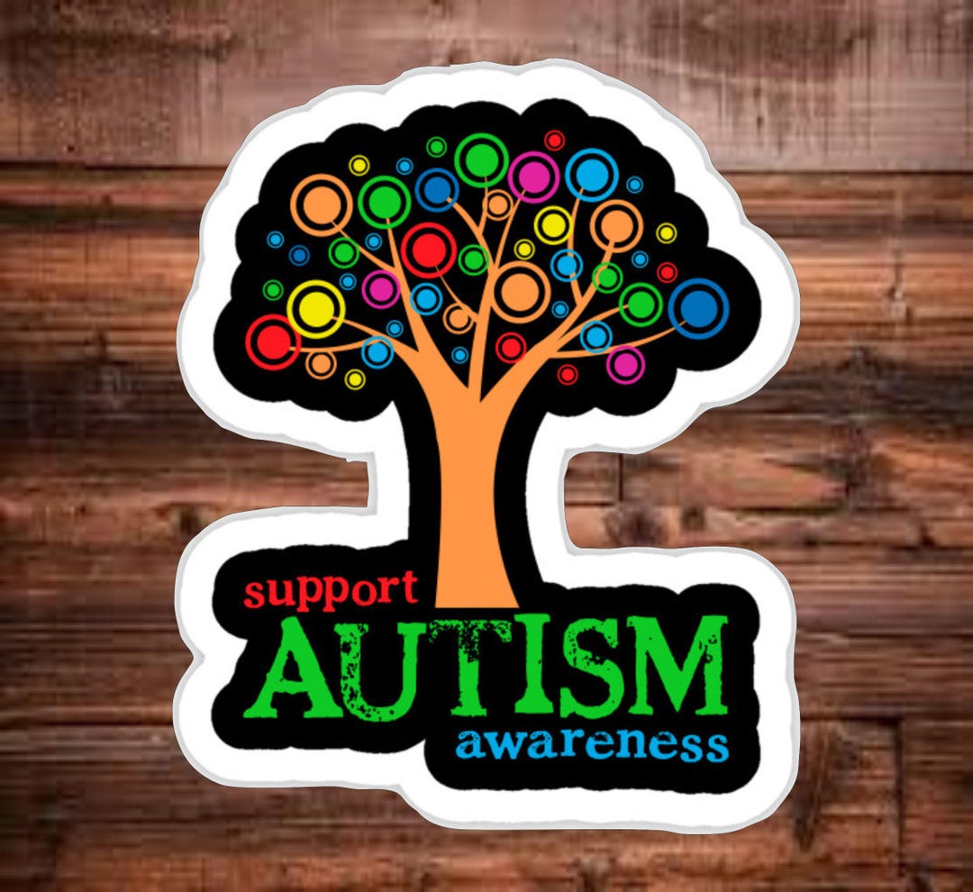 Support Autism Awareness, Vinyl Decal Sticker - Etsy