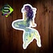 Watercolor Mermaid, Vinyl Decal Sticker - Etsy