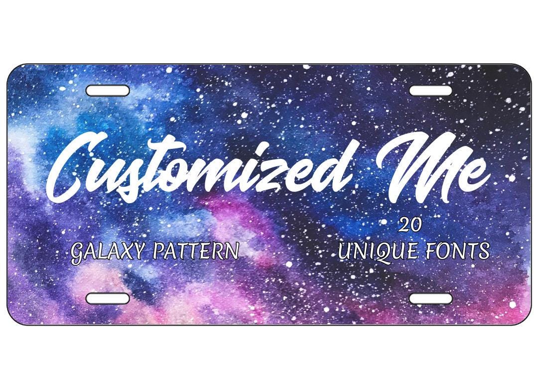 Custom License Plate | Custom Car Tags, Personalized Plate - 20 Fonts ...