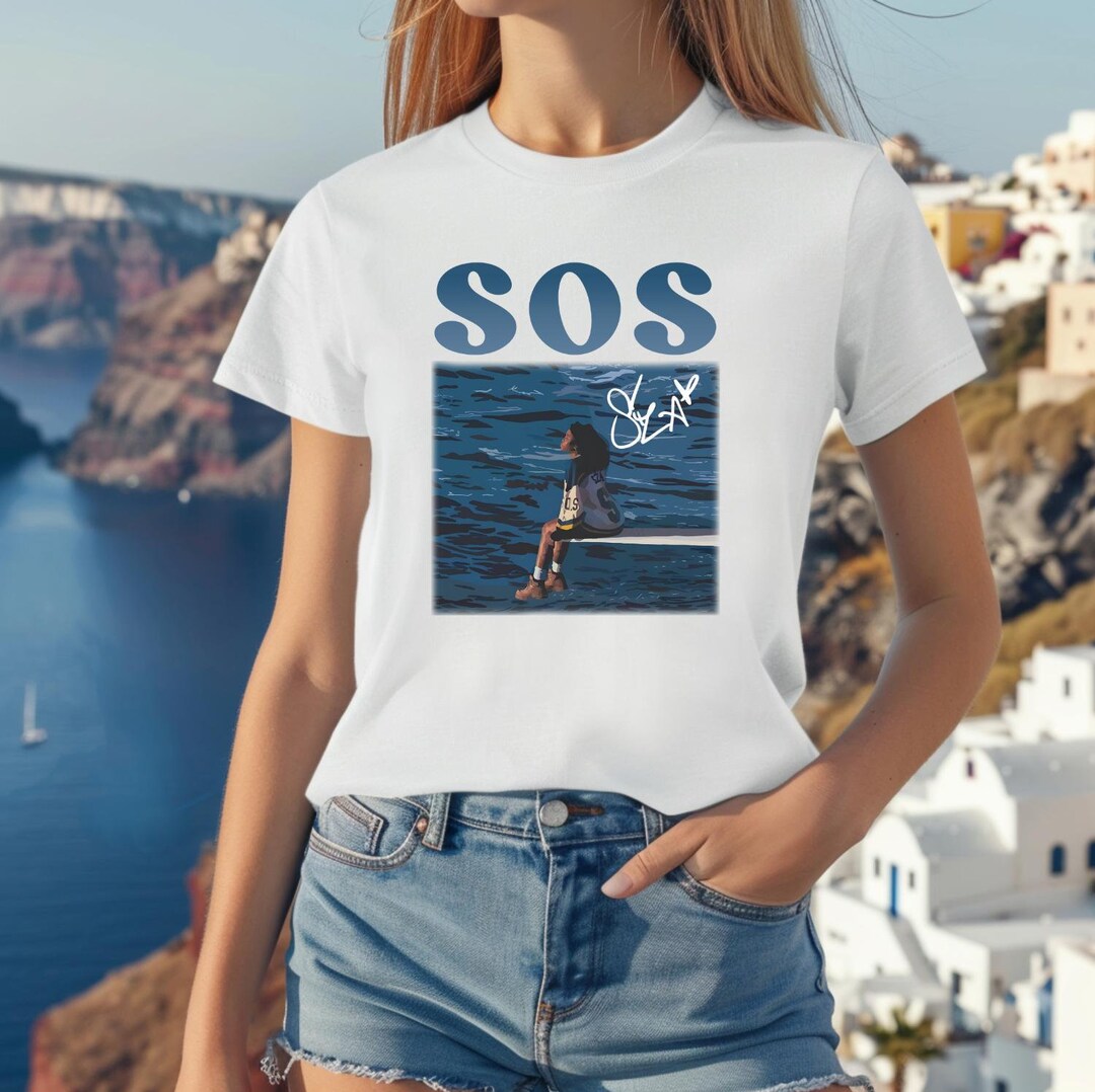 SZA SOS Shirt, Sza Concert Shirt, Sza Tour Merch, Music Fans Shirt ...