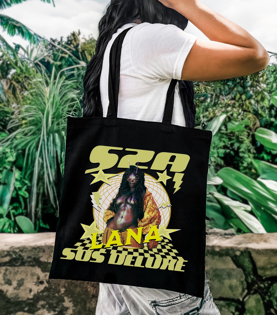 SZA Lana Album Tote Bag, Over the Shoulder Bag, Reusable Eco Everyday ...