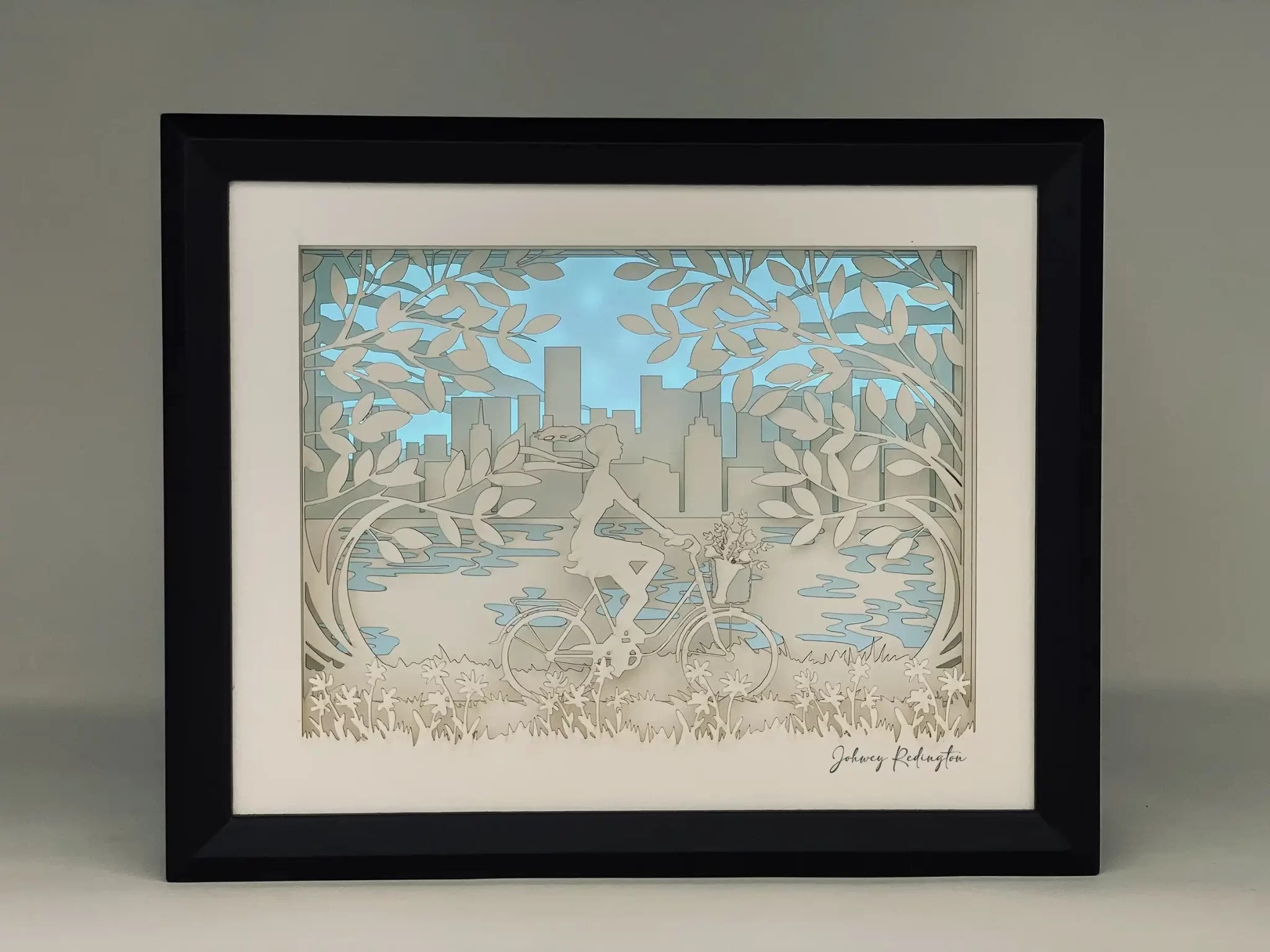 Summer Days Lightbox Art LED Lit Desktop or Wall Art - Etsy