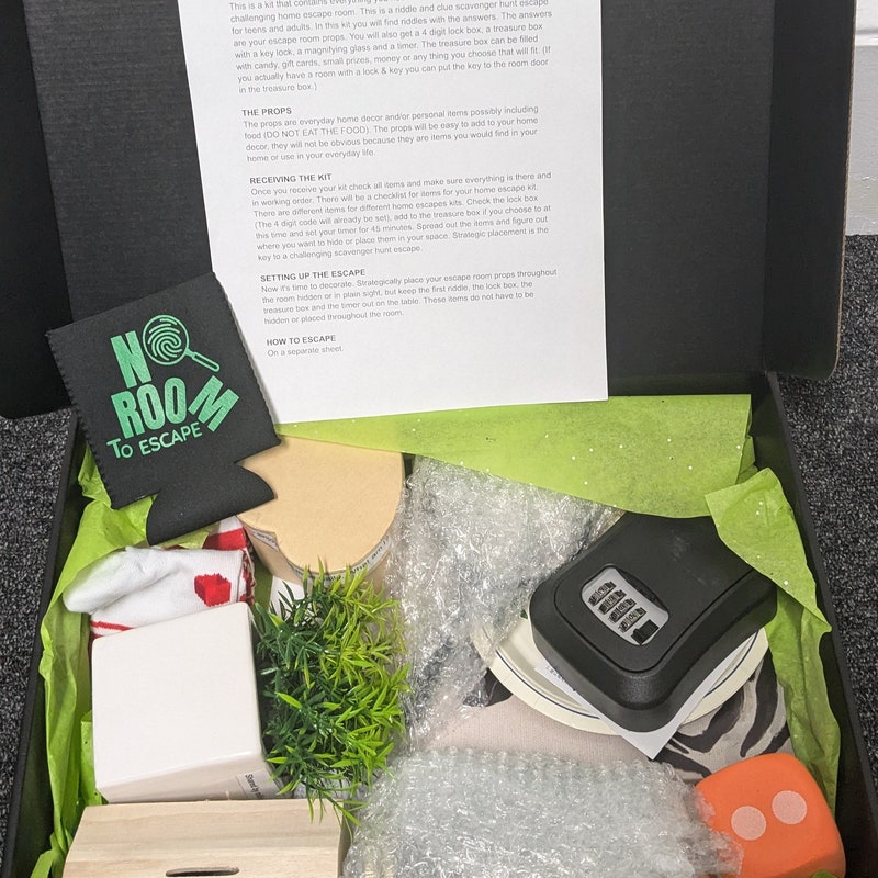 Think in a Box Escape Room - Etsy Canada