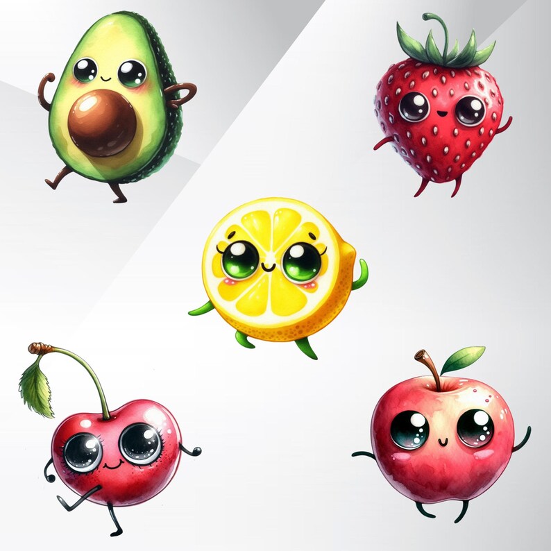 Dancing Fruit Birthday Png, Kawaii Fruit, Fruits, Fruits Clip Art ...