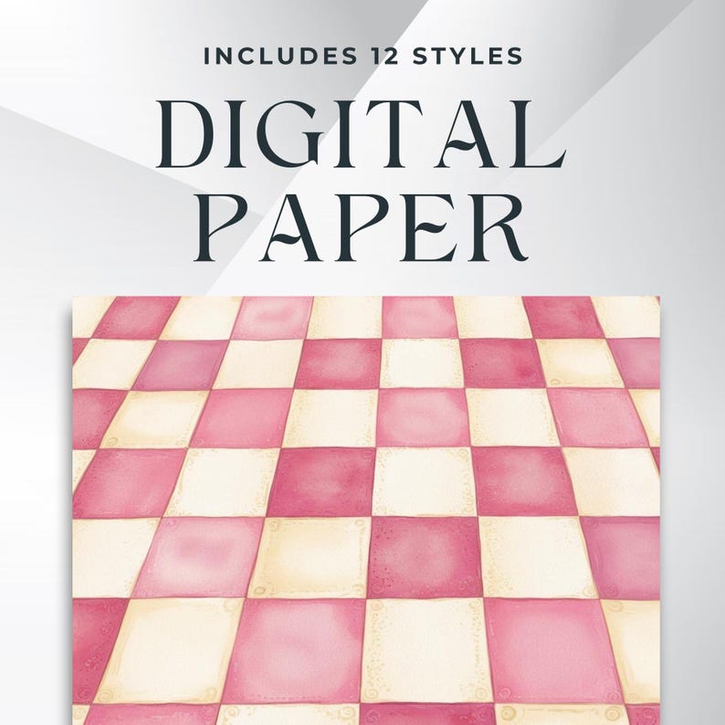 Sock Hop Digital Papers Pack, Retro 50s Diner With Milkshakes, Jukebox ...