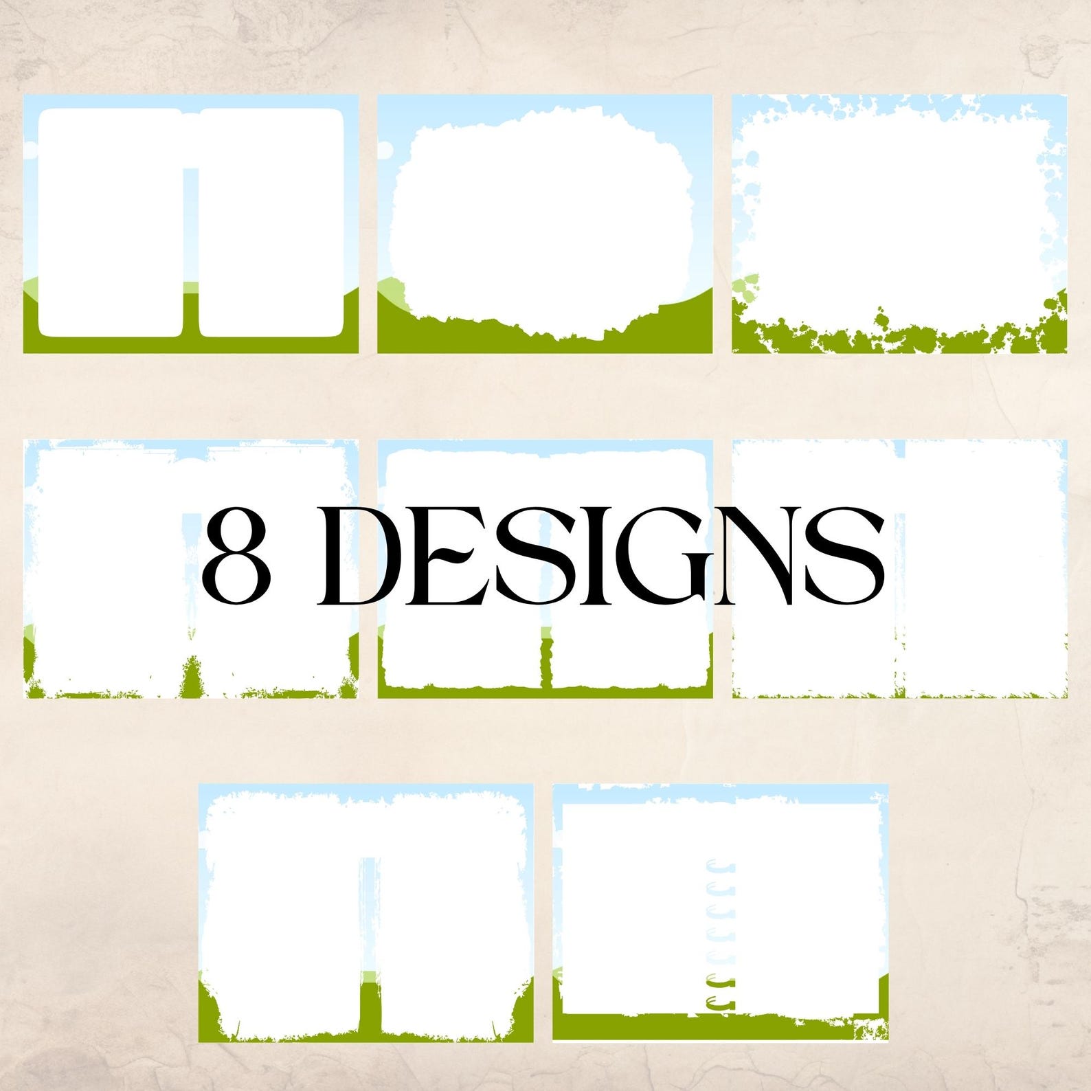 Junk Journal Canva Templates: Vintage Page Layouts & Frames (digital ...