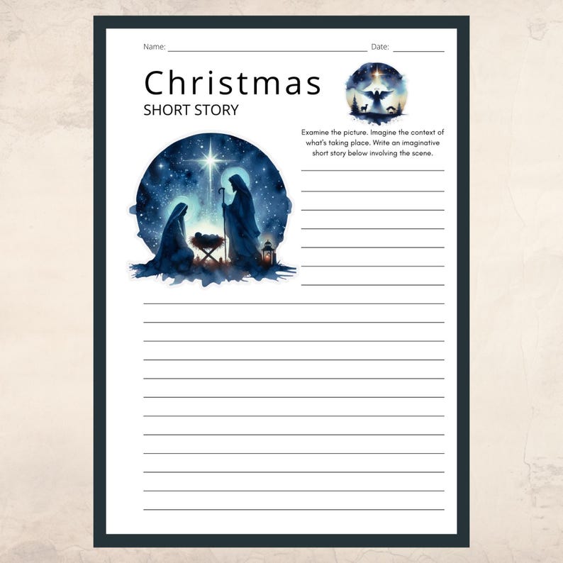 Christmas Nativity Clipart | Christian Digital Art | Bible Journaling ...