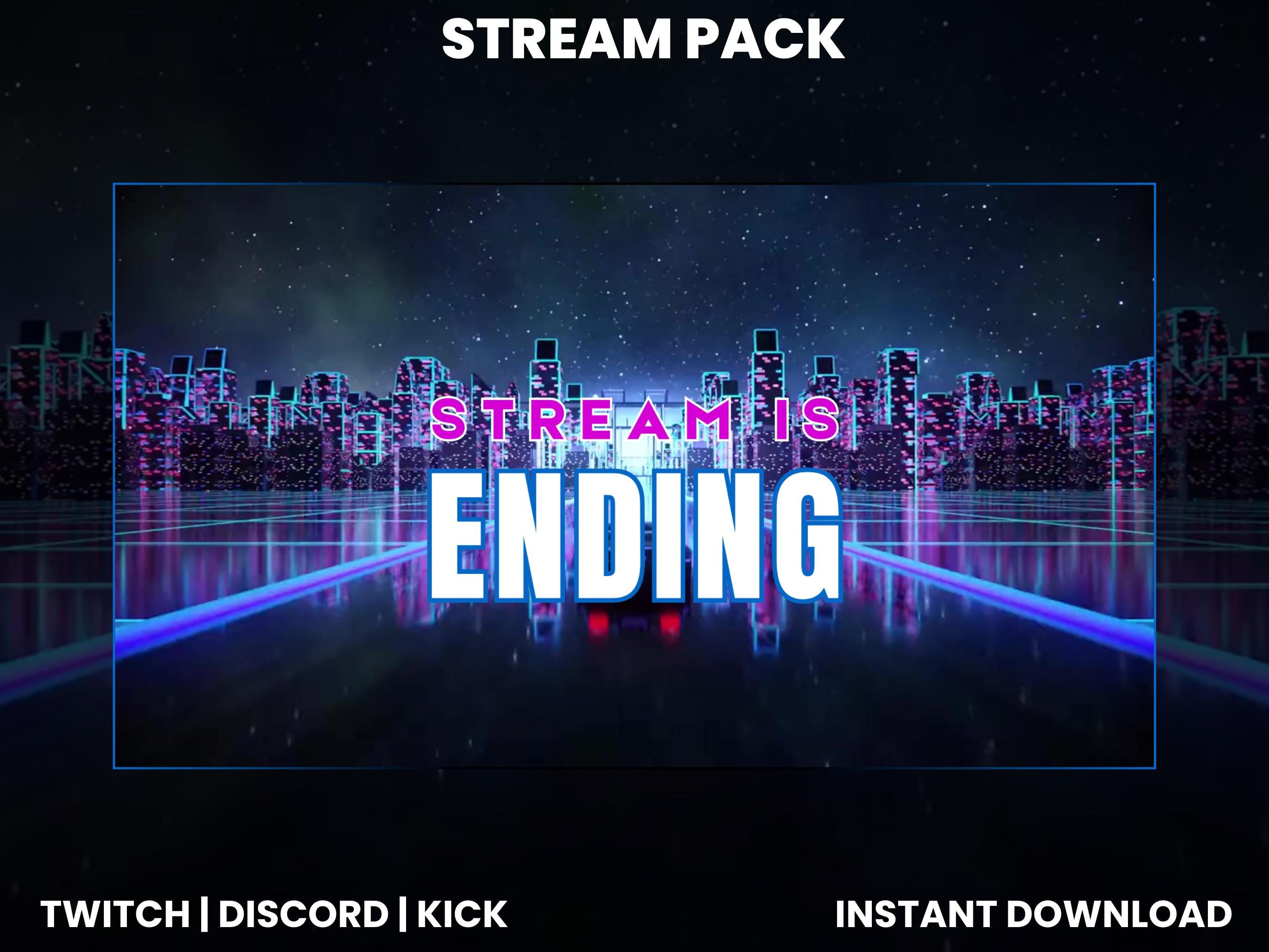 Racing Car Twitch Stream Pack | Twitch Screen Overlay | Twitch Panels ...
