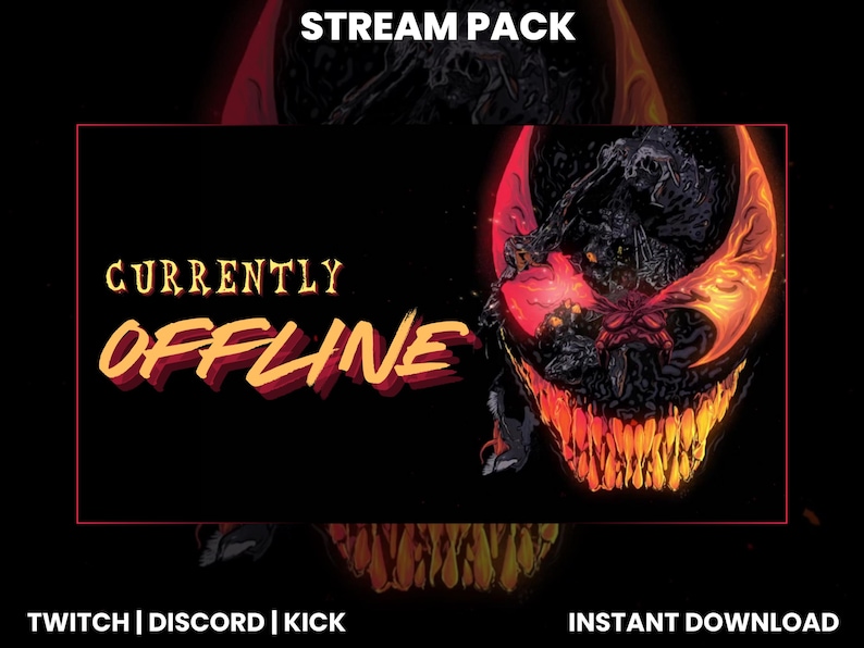 Animated Twitch Stream Pack | Twitch Screen Overlay | Animated Screens ...