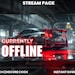 Animated Twitch Stream Pack | Twitch Screen Overlay | Sports Car Stream ...