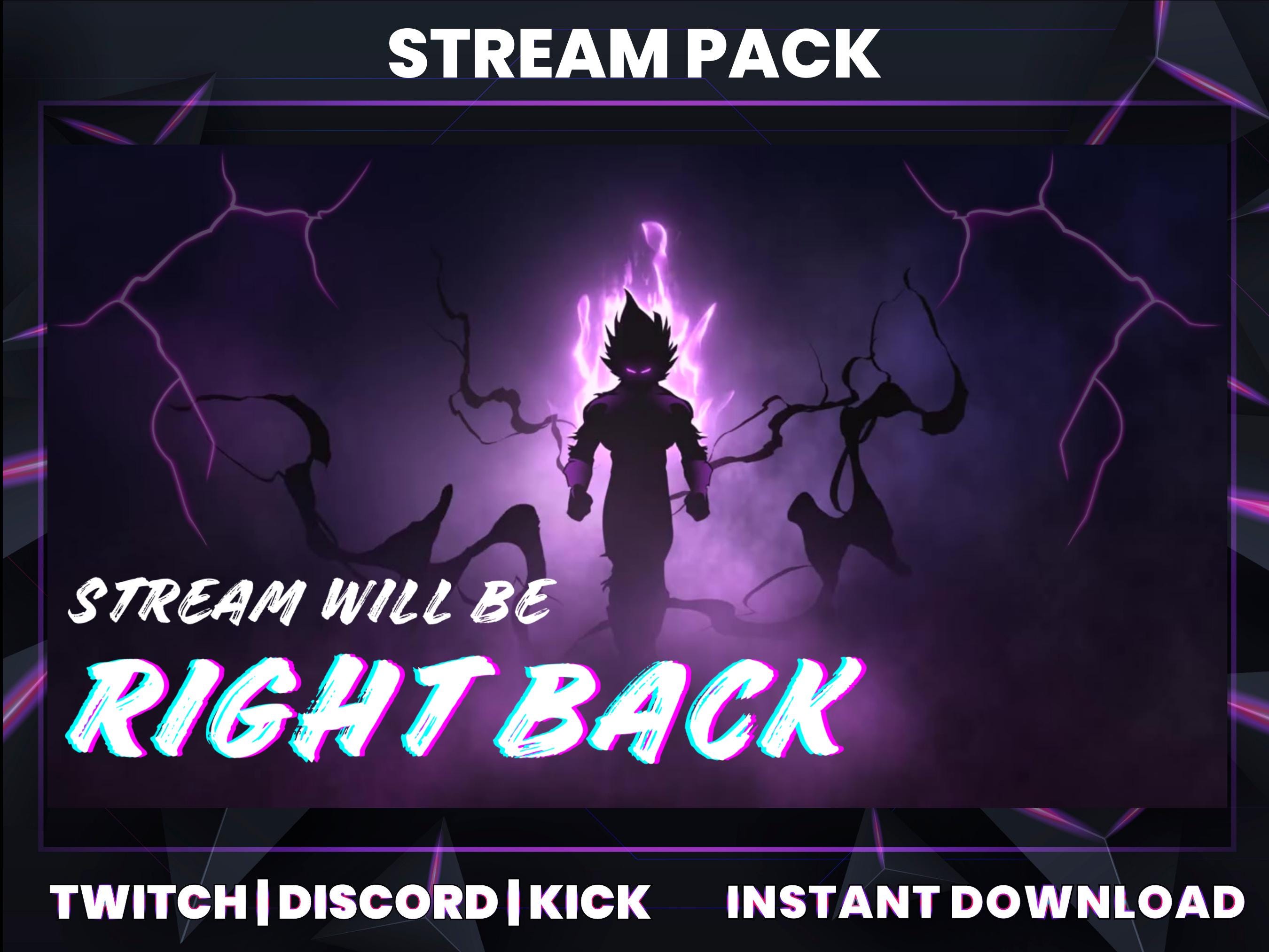 Twitch Stream Pack Twitch Screen Overlay Twitch Panels Twitch Animated ...