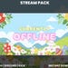 Happy Easter Twitch Stream Pack | Animated Screens | Webcam Overlay ...