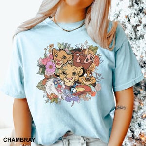 Disney Animal Kingdom Lion Simba Heat Press Transfer, DTF Transfers ...