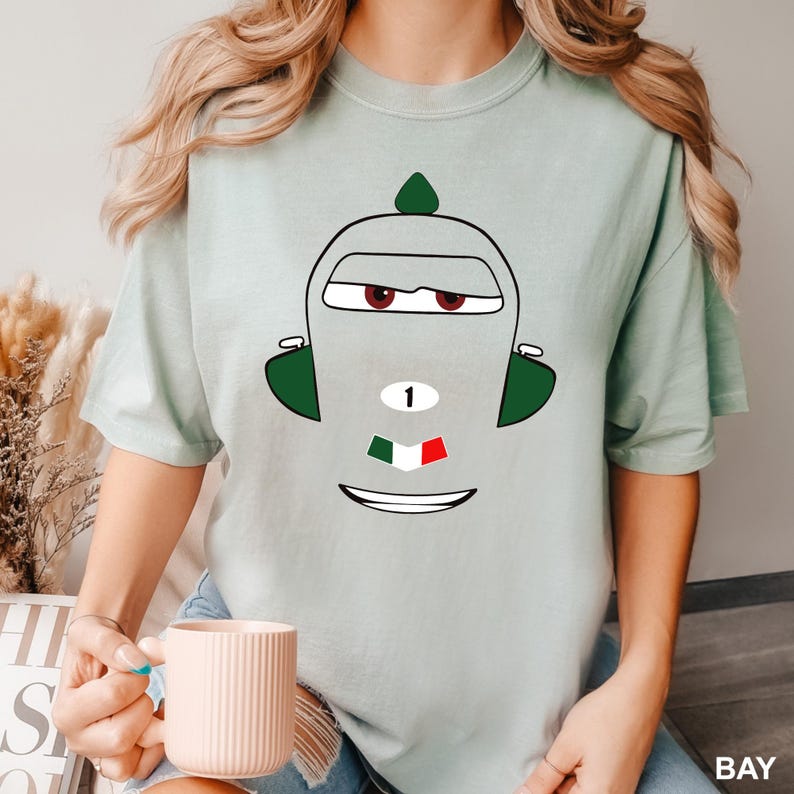 Pixar Cars Characters Face Outline Heat Press Transfer, Family Matching ...