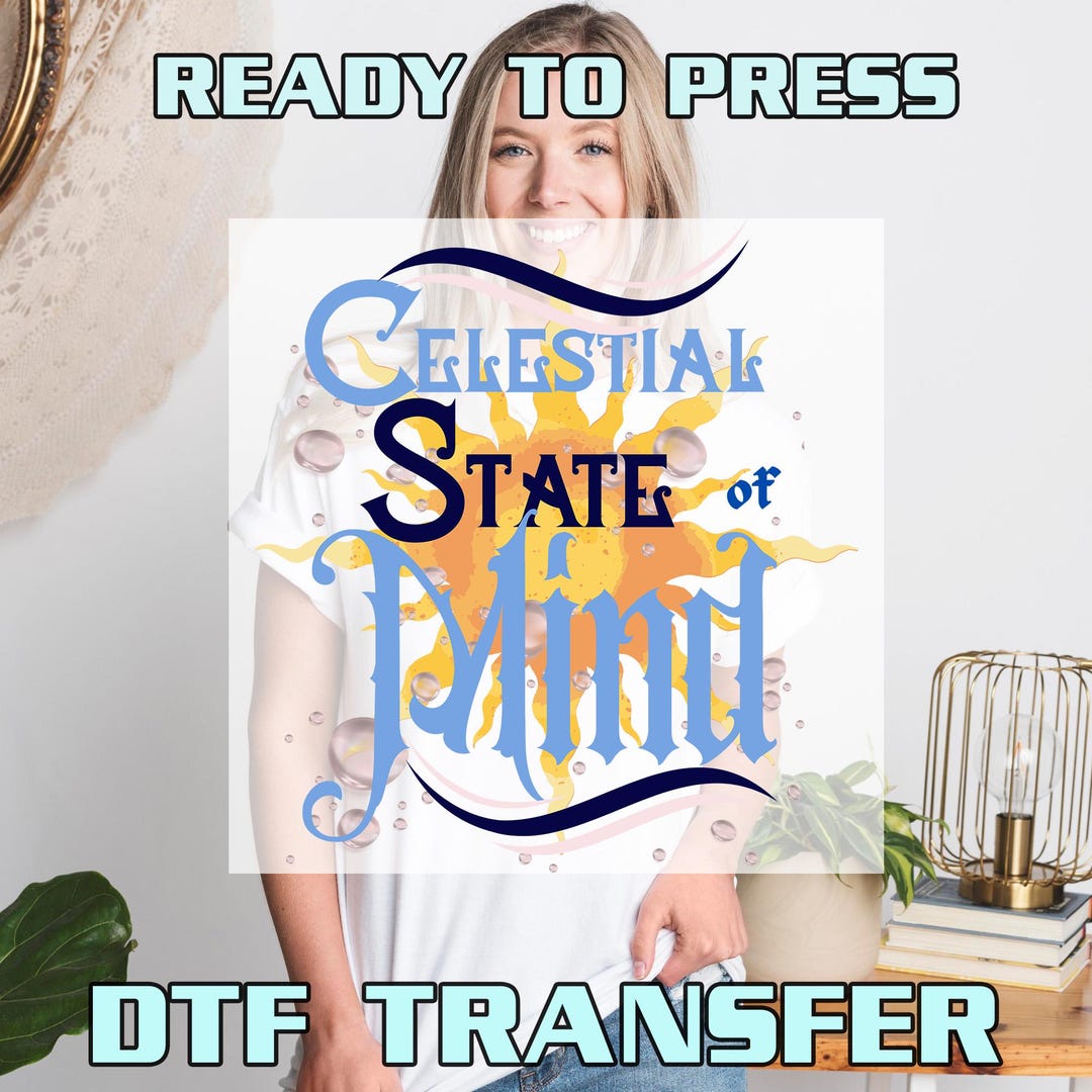 Universal Studios Celestial State of Mind Heat Press Transfer ...