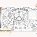 Personalized Circus Theme Activity Sheet| Printable Kids Carnival Party ...