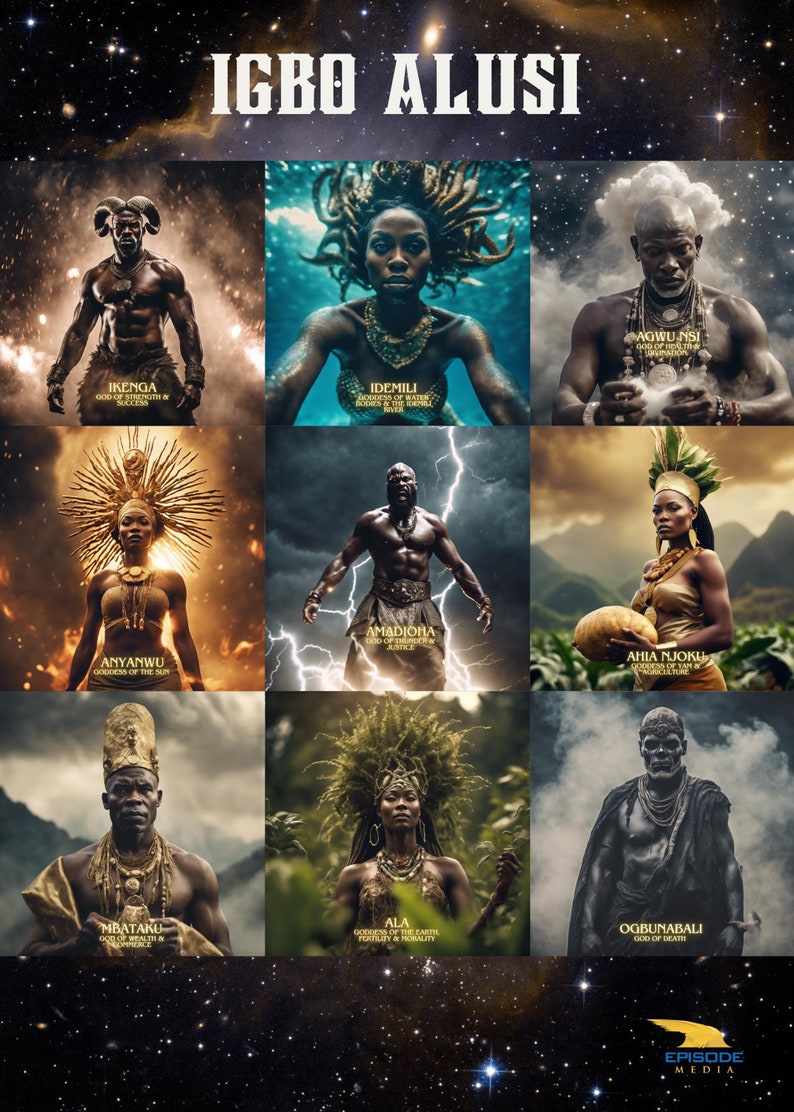 Igbo African Alusi Art - Etsy