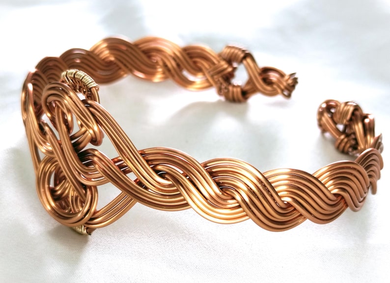 Wire Wrap Bracelet Tutorial – DIY Jewelry Making Course Step-by-step ...