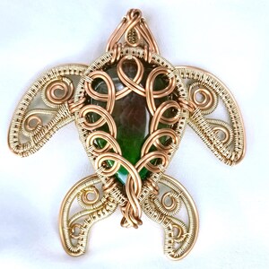 Wire Wrap Tutorial Turtle Pendant #3 – DIY Jewelry Making PDF Step-by ...