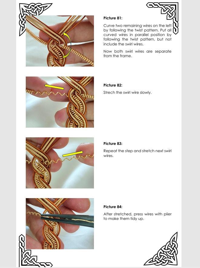 Wire Wrap Bracelet Tutorial: Celtic Braid DIY Jewelry (digital Download ...