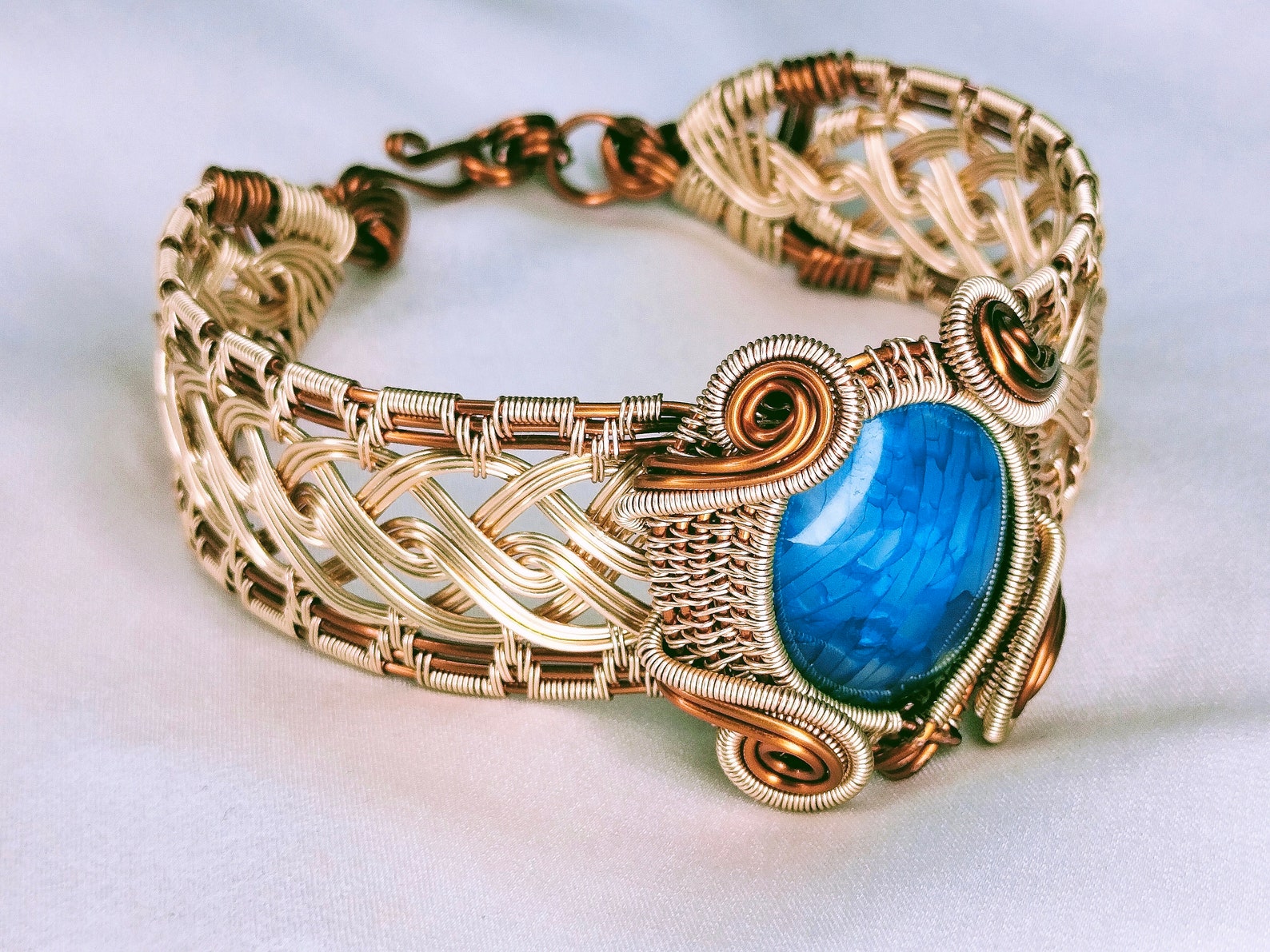 Wire Wrap Bracelet Tutorial Celtic Braid #4 – DIY Jewelry Making PDF ...